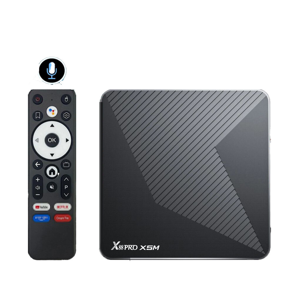 ТВ-приставка X88 PRO X5M Android 14 Amlogic S905X5M HD 8k 2.4G 5G Wifi6 BT5.0 1000M Lan 3D