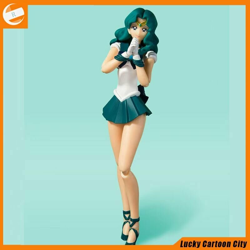 Аниме-модель Сейлор Мун Сейлор Нептун Кайо Мичиру/S. H. Figuarts Sailor Moon Sailor Neptune Kaiou Michiru 15CM