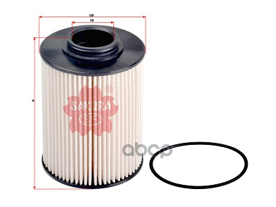 Топливный фильтр Great Wall Wingle 7, Poer SAKURA EF38010 Sakura арт. EF38010
