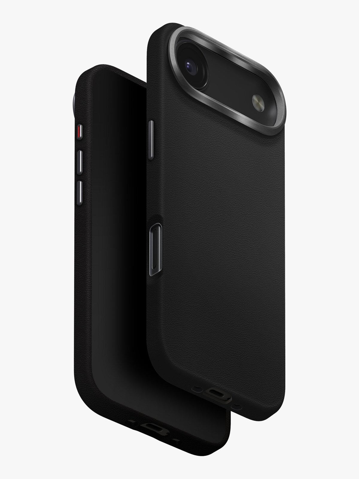 Uniq чехол с MagSafe для iPhone Air, Lyden из премиум экокожи, черный