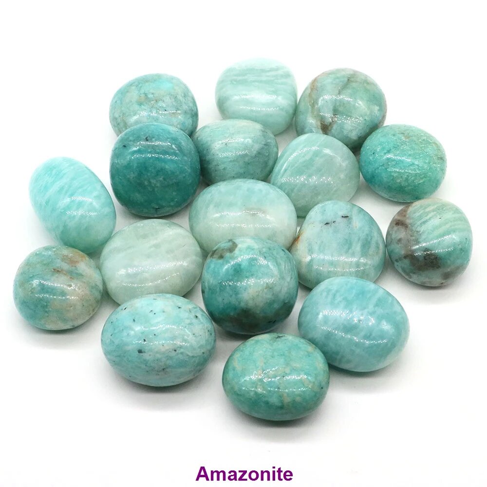 Amazonite галька 50г для аквариума