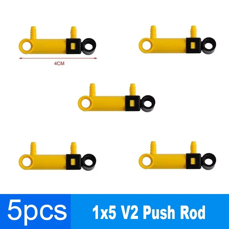 5pcs Технический элемент 1x5 V2, желтый