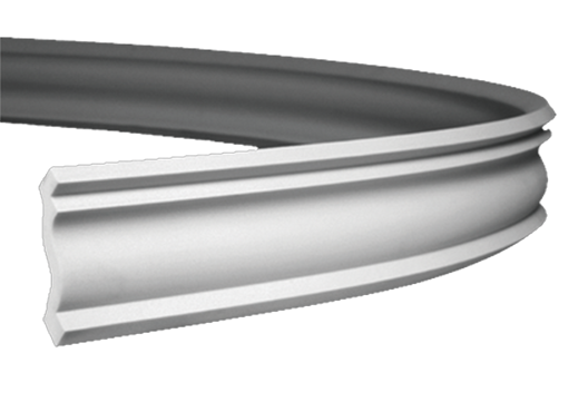 Карниз Гибкий Европласт Лепнина 1.50.143 Д2000хШ70хВ73 мм.
