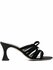 Босоножки Manolo Blahnik Clementel 80, размер 38, black/black