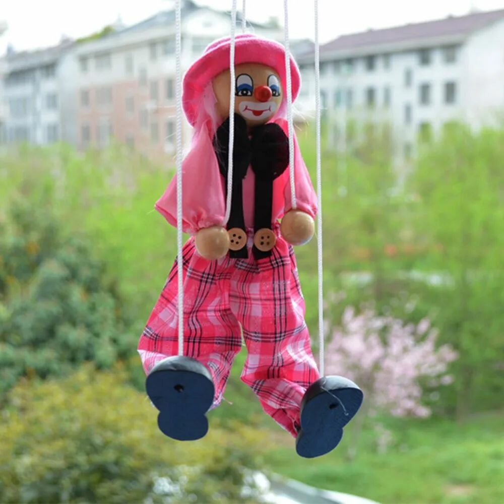 Марионетка на ниточке Зеленый