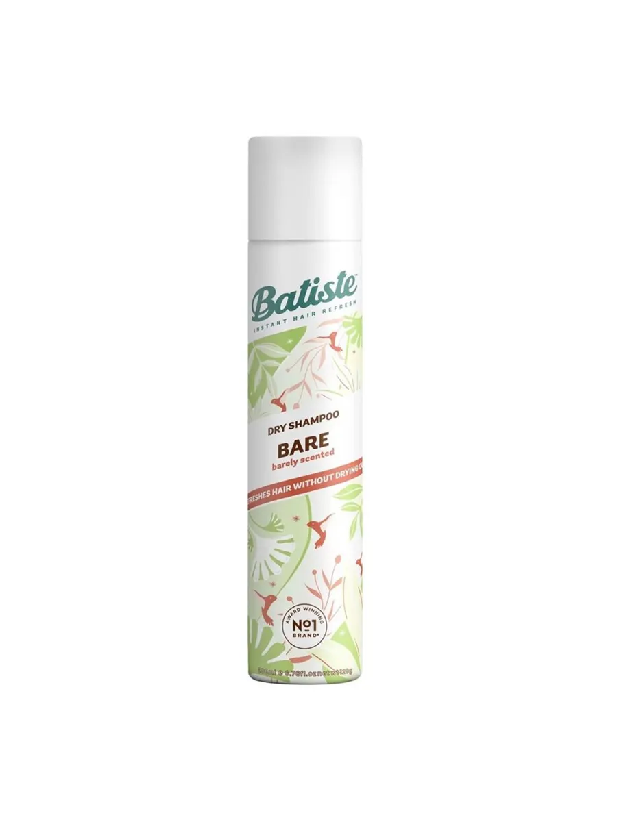 Шампунь Batiste Dry Shampoo Bare, Сухой шампунь со свежим ароматом, 200 мл