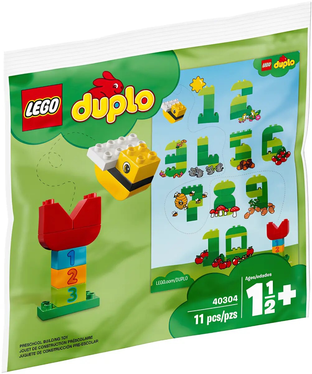 Конструктор LEGO DUPLO 40304 Первое изучение чисел