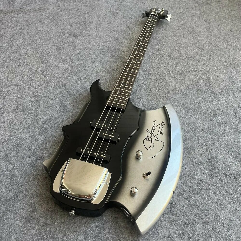 Электрогитара Топорный бас гитары Индивидуальный стиль коллекции 4-струнная