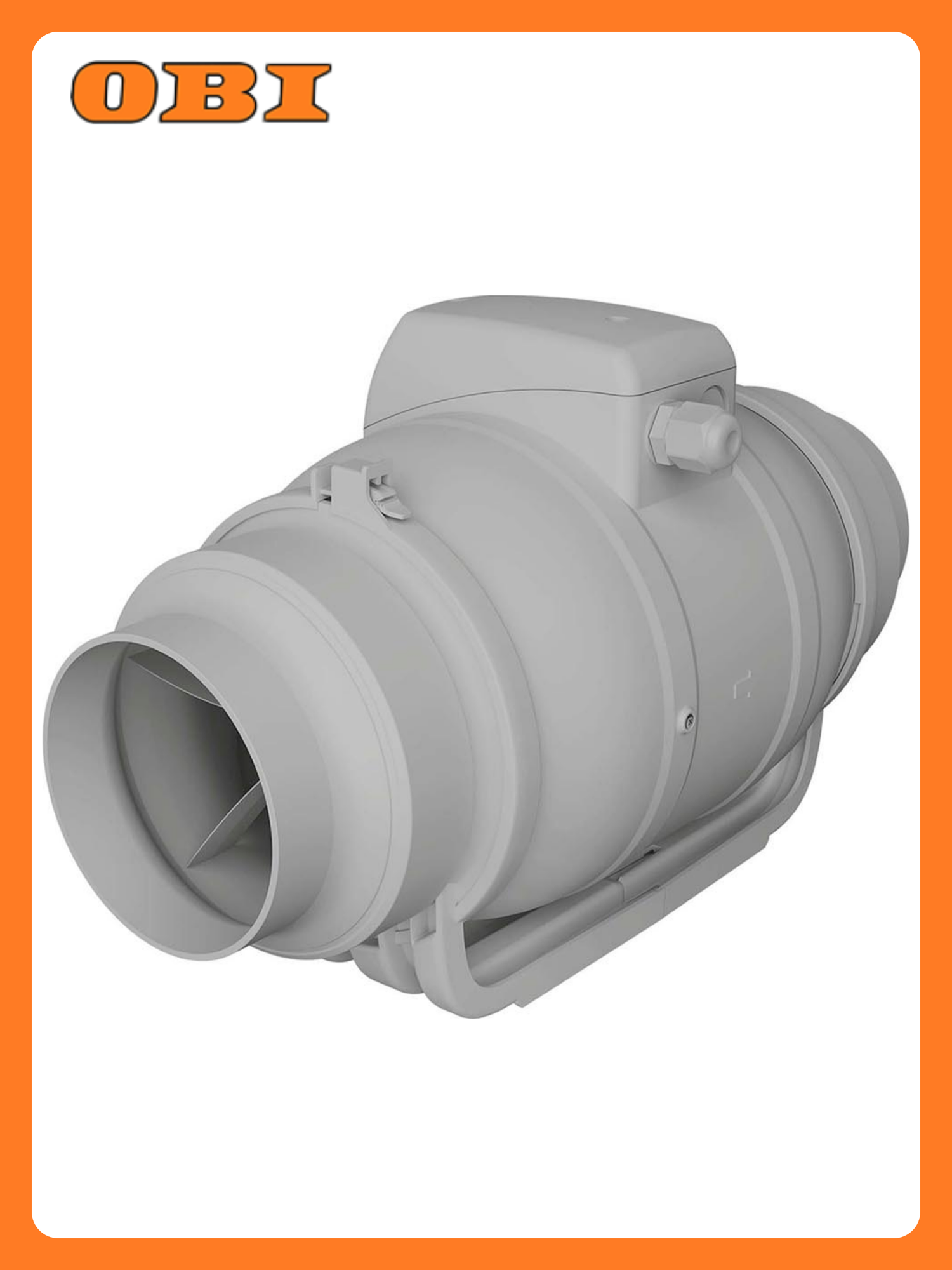 Вентилятор канальный ERA PRO осевой 2скор. TYPHOON D100