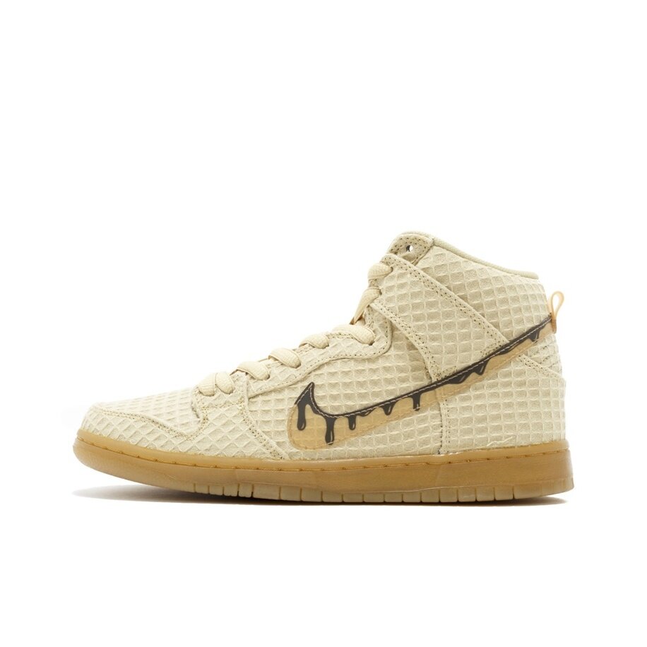 Кроссовки NIKE Dunk SB, размер EU 39 стопа (24.5CM), бежевый — фото 1