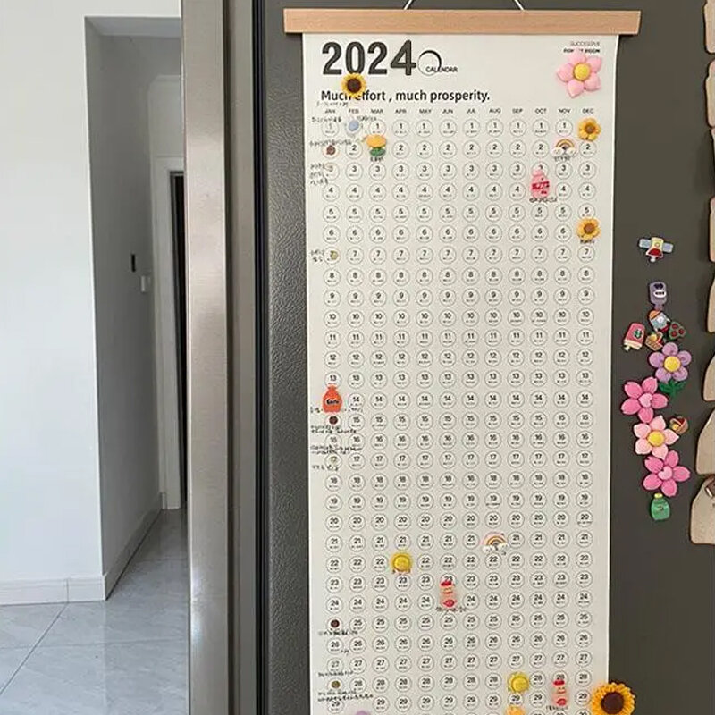 2025 Календарь Споров для Пар, План Самодисциплины, Проверка на Год, Одна Лист, Креативный Настенный Деревянный Календарь