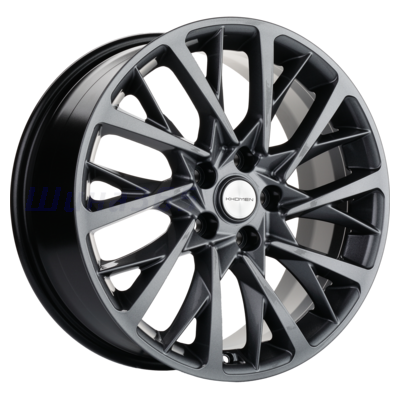 Литой колесный диск Khomen Wheels KHW1804 (Geely Atlas/Atlas Pro/Lifan Myway) 7,5x18/5x114,3 ET45 D60,1 Gray