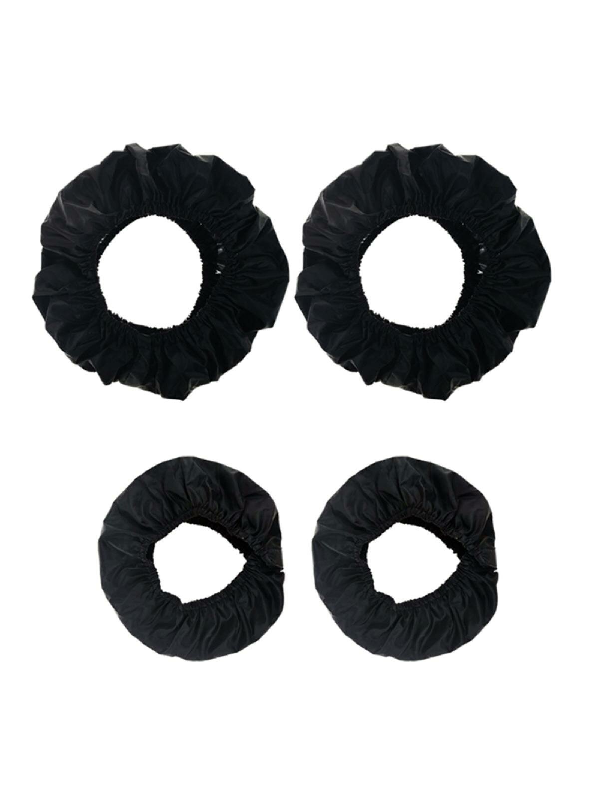 Пачка 4шт детских колясок колеса крышка пылезащитная Черная коляска аксессуары