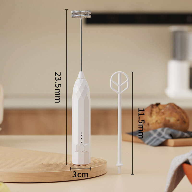 Ручной электрический домашний миксер для взбивания яиц, маленький мини-миксер для кофе, молока и чая, полуавтоматический для сливок