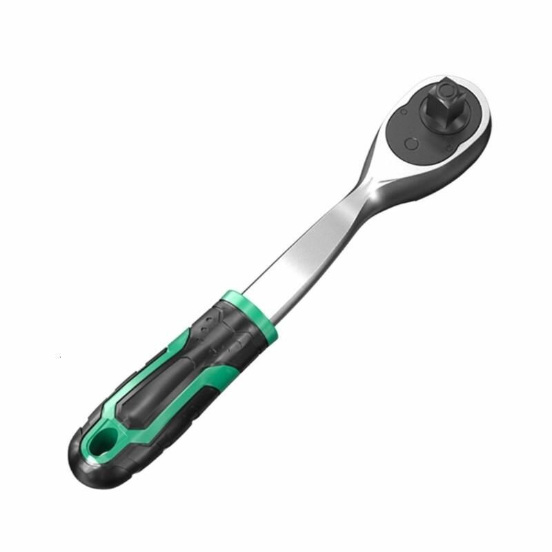 1/2,1/4,3/8" Трещоточный храповой ключ 90 зубьев, - Одна четверть