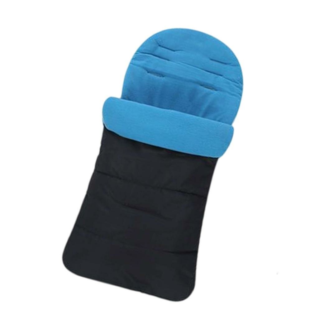 Теплый конверт с водонепроницаемым покрытием, Синий