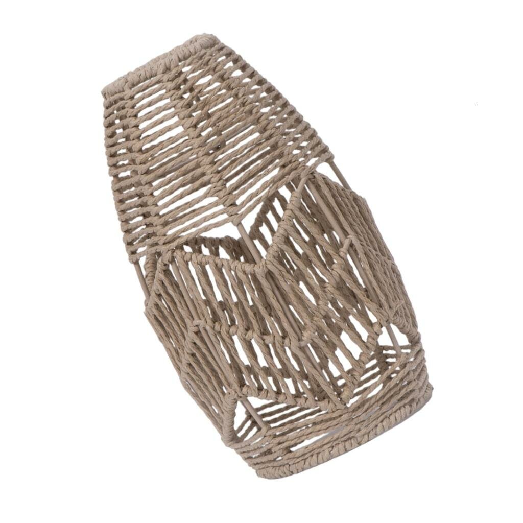 Плетёный абажур для люстры из имитации ротанга, XH22040