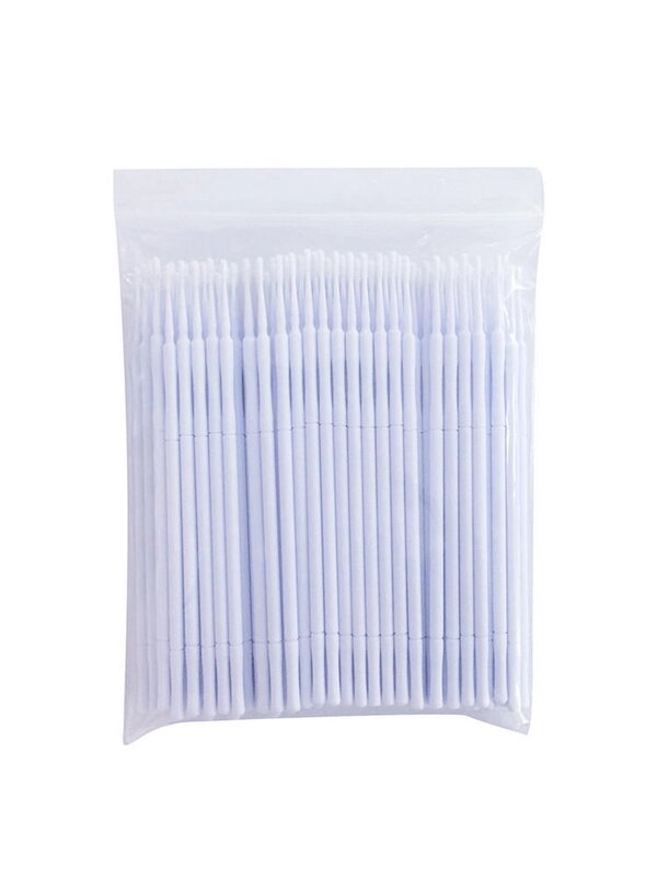 Микробраши для наращивания и ламинирования ресниц, 100 штук