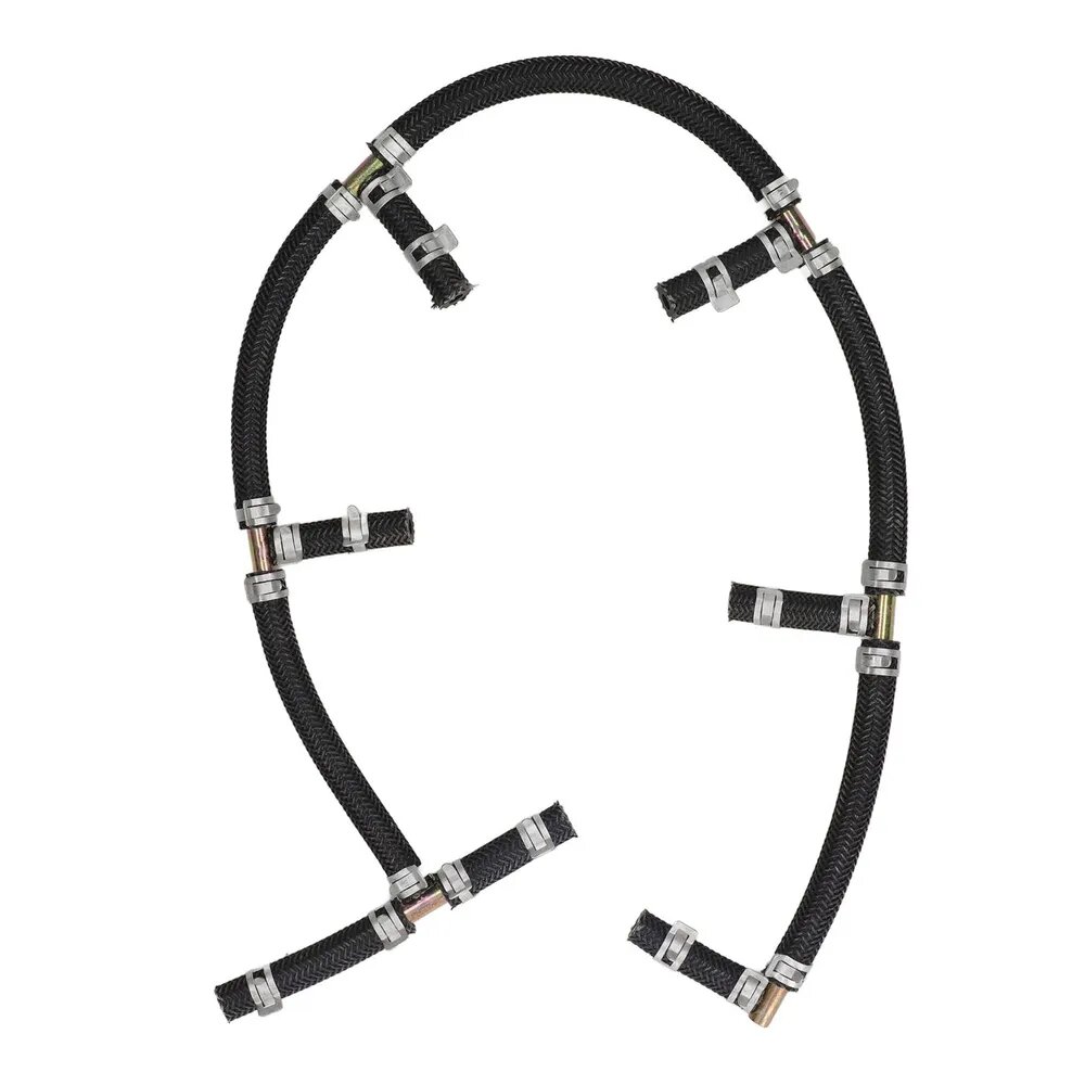 Трубка обратки форсунок с тройником из стали для двигателя CAT E320C, E320D