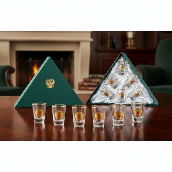 Набор для водки Золотой резерв