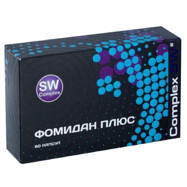 Фомидан Плюс Complex SW капсулы 420мг 60шт