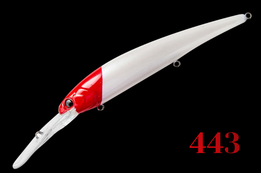 Воблер TsuYoki SOLOIST 120F, для троллинга, плавающий, глубина 6,5-8 м, вес 20г, цвет 443