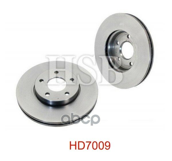 Диск тормозной передний FORD: C-MAX II/FOCUS III 1.0 /1.6 /1.6 TDCi/1.6 Ti 10- HSB арт. HD7009