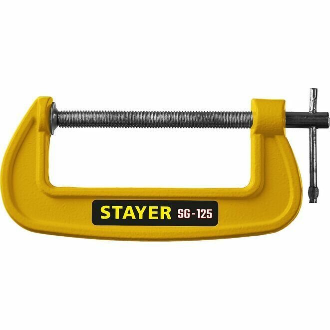 Струбцина чугунная SG-13 STAYER G 125 мм