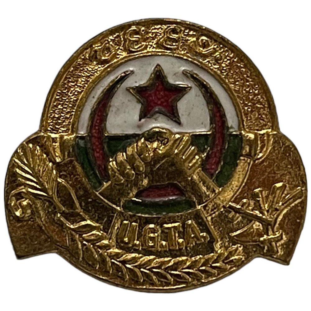 Знак "Всеобщий союз алжирских рабочих" Германия (ГДР) 1971-1980 гг.