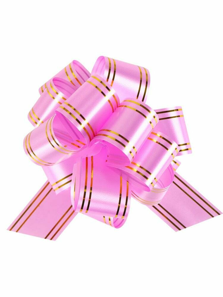 Бант-шар Золотое сечение, 3 см, розовый БЛ-6487