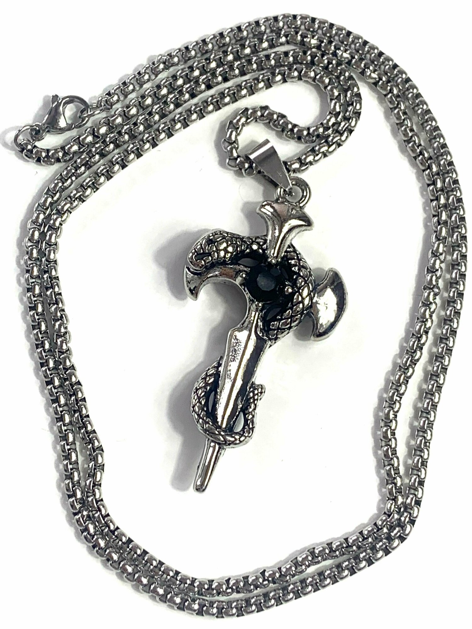 Крестик, кристалл, хрусталь