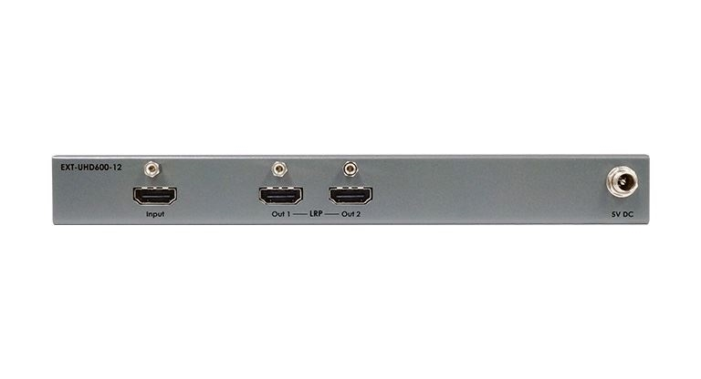 Gefen EXT-UHD600-12- Усилитель-распределитель 1:2 HDMI 2.0 4K с HDCP 1.4, 2.2, HDR, полоса пропускания 600 МГц