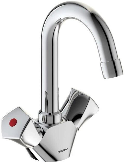 Смеситель для раковины без донного клапана Vidima Life BA357AA