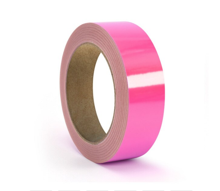 Cветоотражающая лента , клейкая Vastar (розовый)