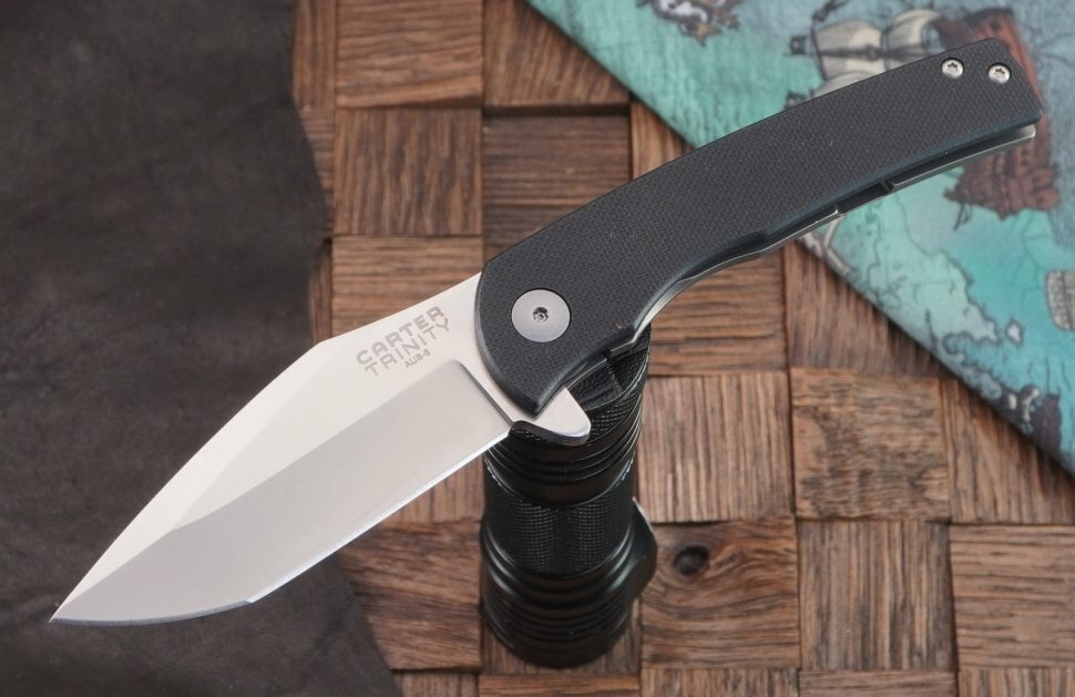 Складной нож Ontario Carter Trinity 8877