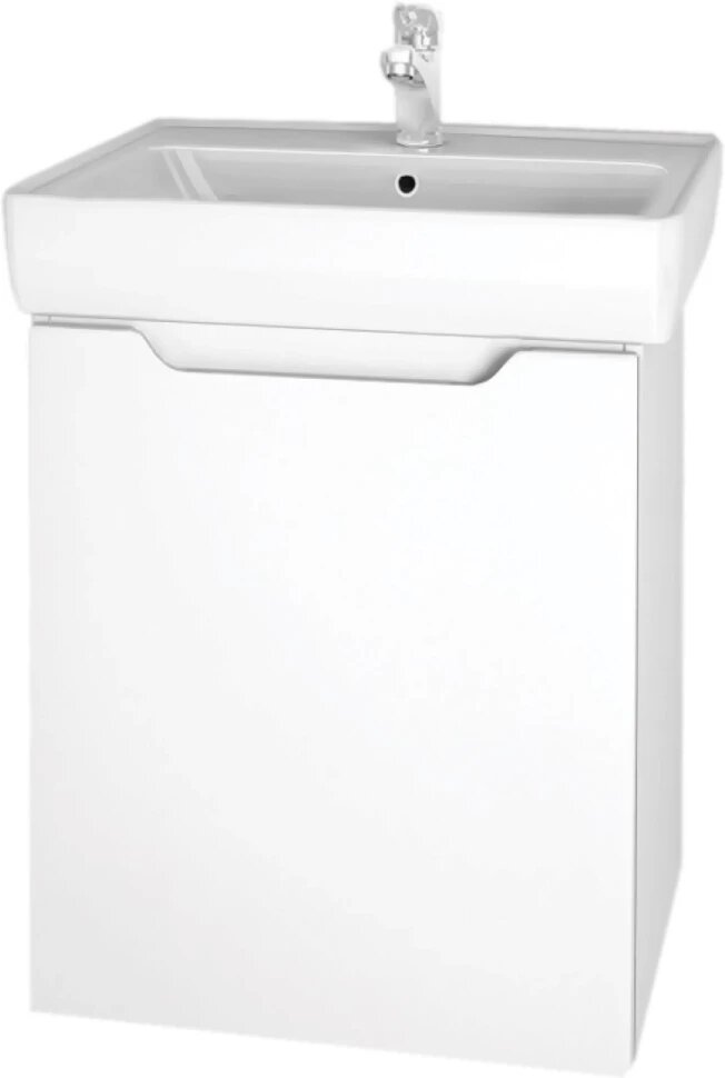 Тумба белый глянец 43 см Dreja Mini 99.1201