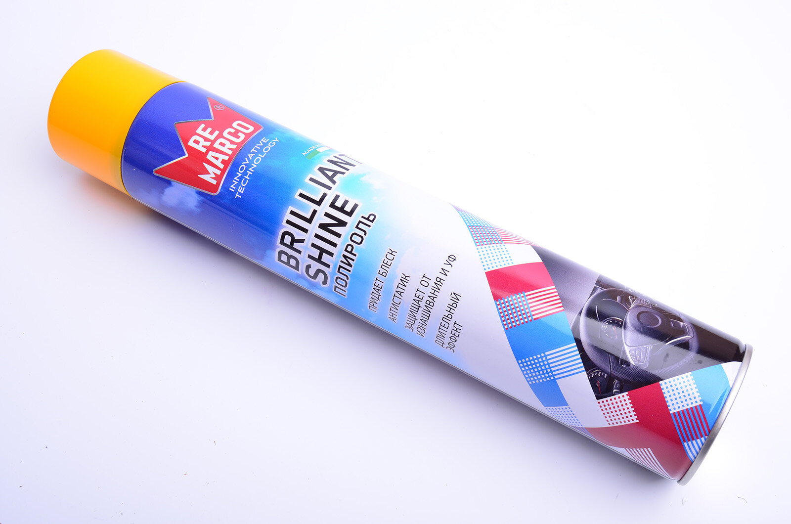 Полироль панели Brilliant Shine тутти-фрутти 0,75л RM-830 RE MARCO