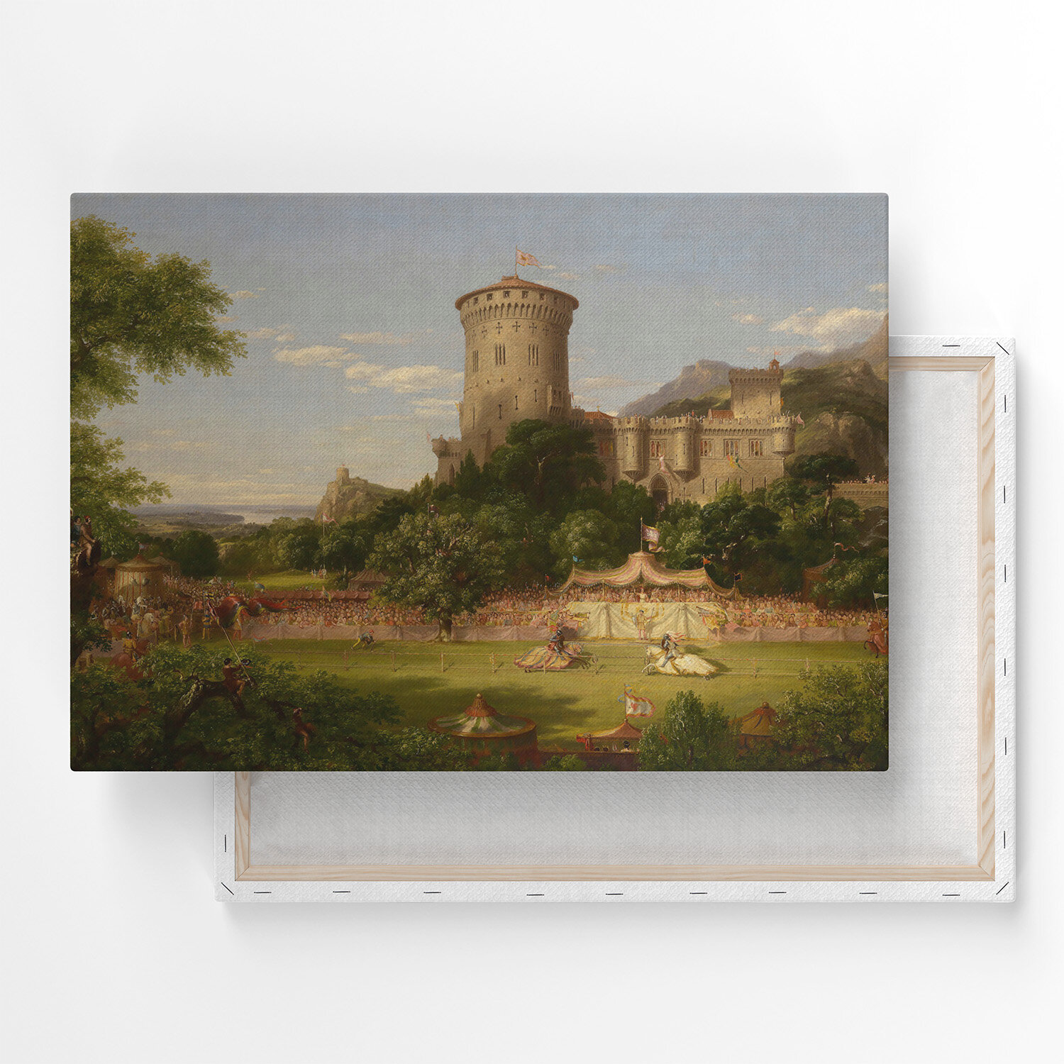 Картина на холсте, репродукция / Томас Коул - The Past / Размер 40 x 53 см