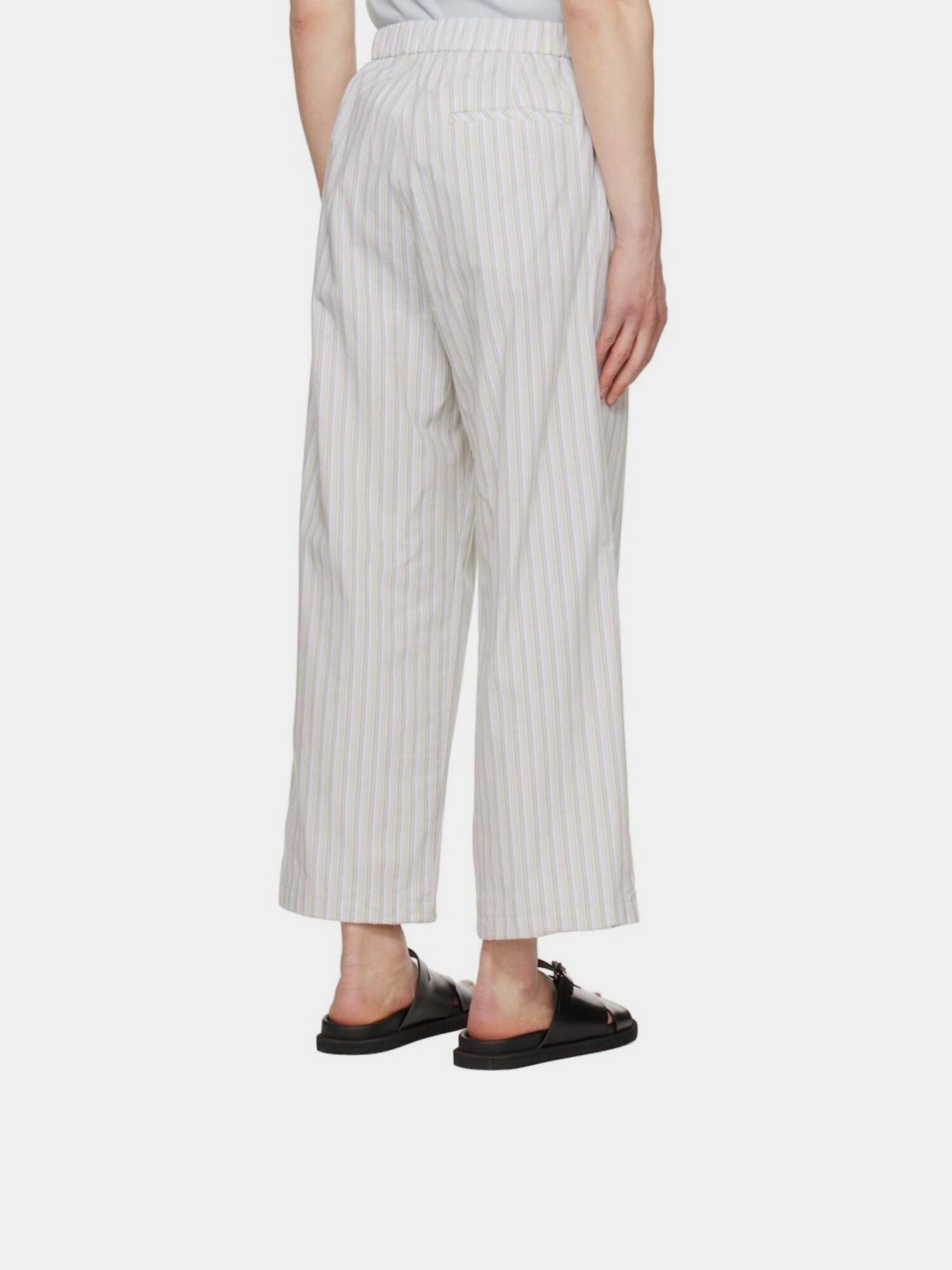 Брюки AMOMENTO Drawstring Pants, размер L, белый — фото 1