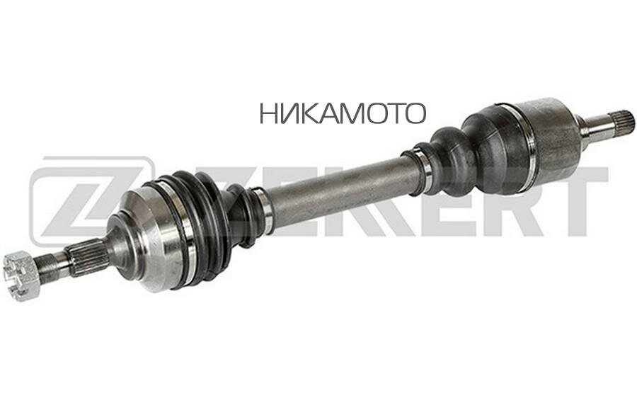 ZEKKERT AW-4772 Привод в сборе передн. лев. Citroen C4 04- Peugeot 307 00- МКПП