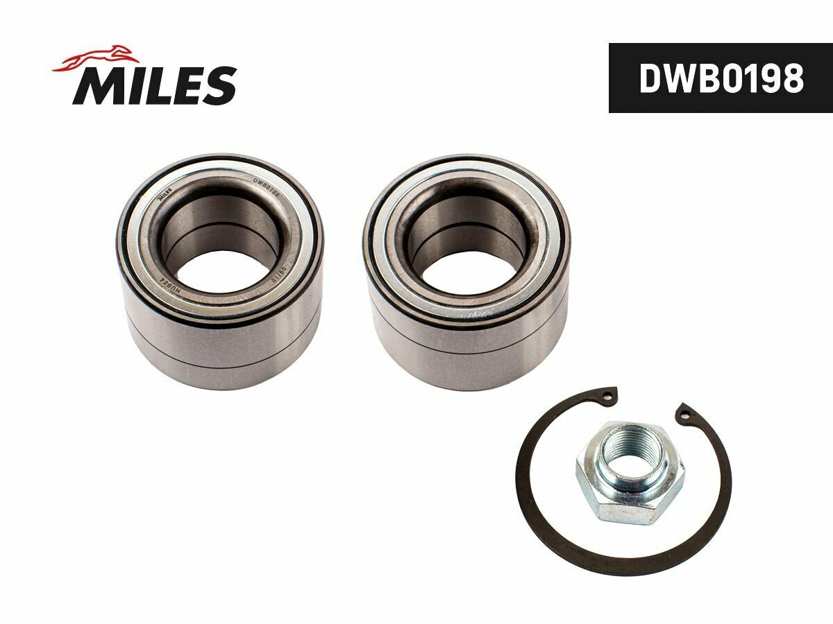 MILES Подшипник ступицы для SUZUKI IGNIS I, SWIFT III, WAGON R+ 98-11 передний , задний