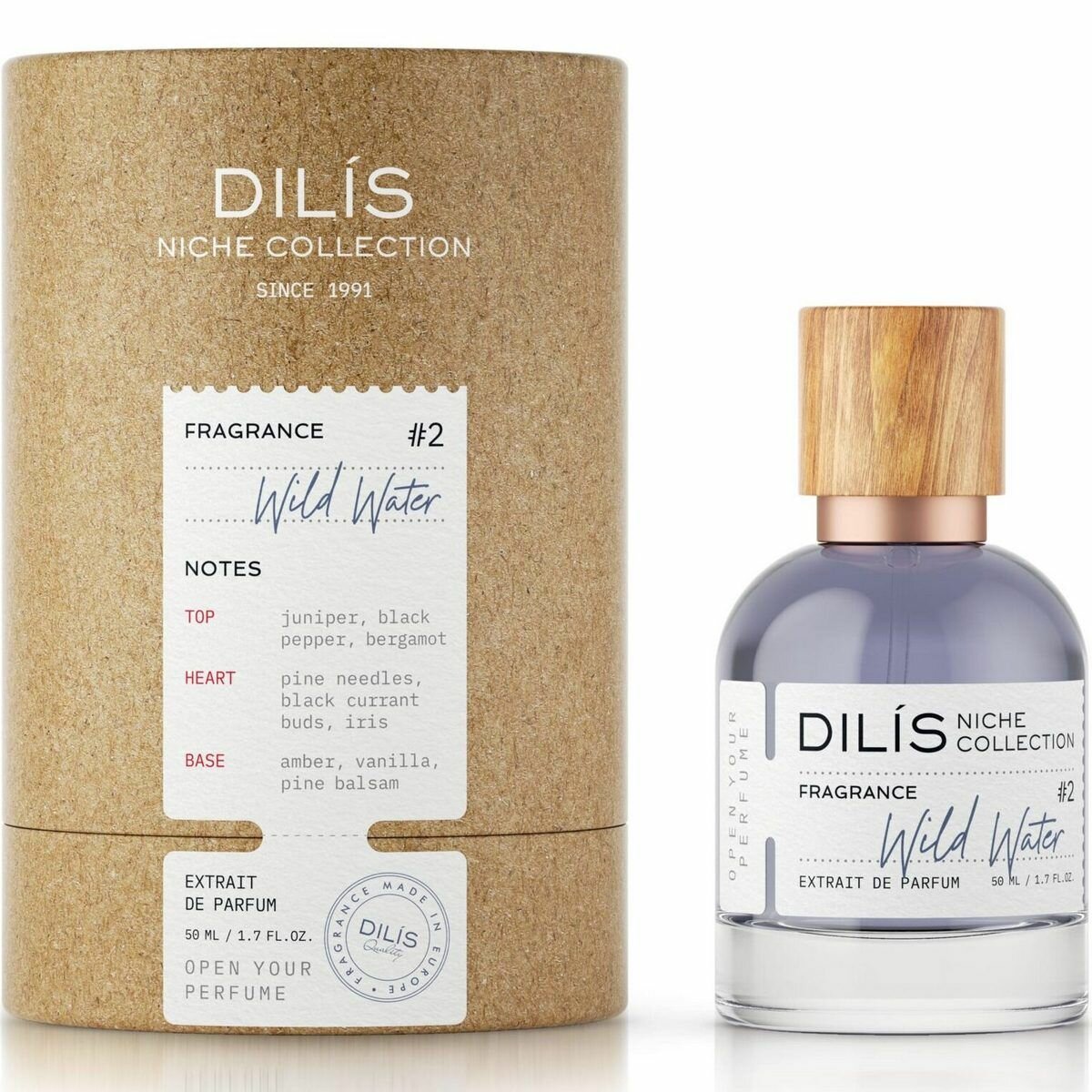 DILIS Niche Collection Духи Экстра женские Wild Water # 2 lady 50 ml