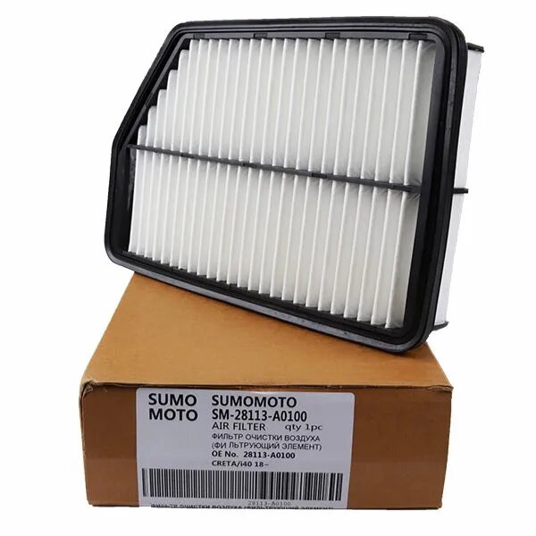 Фильтр воздушный SM-28113-A0100 SUMOMOTO KIA CEED (JD); CERATO (YD); Elantra (MD); OEM - 28113-A0100;