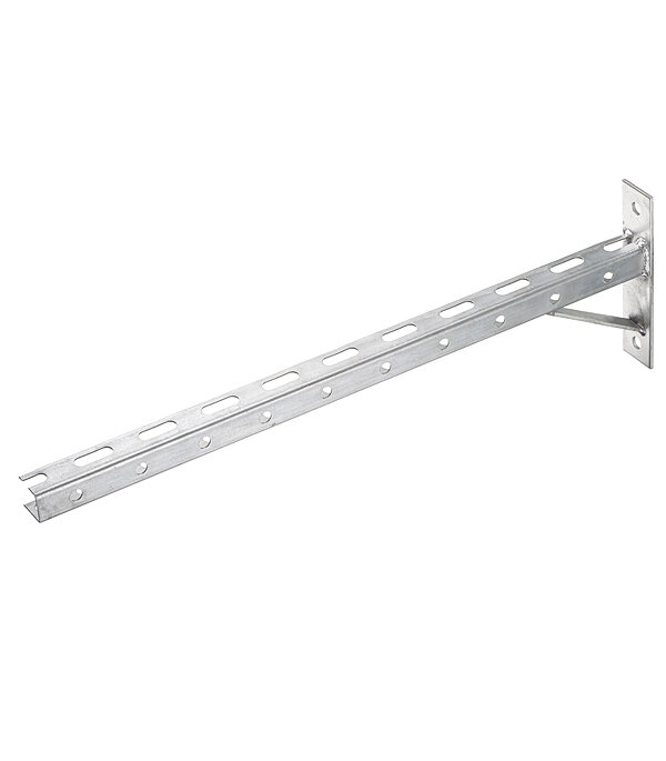 Кронштейн П-образный консольный 600х180 мм правый