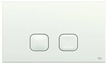 Кнопка смыва OLI Plain 70826 для инсталляции, белый