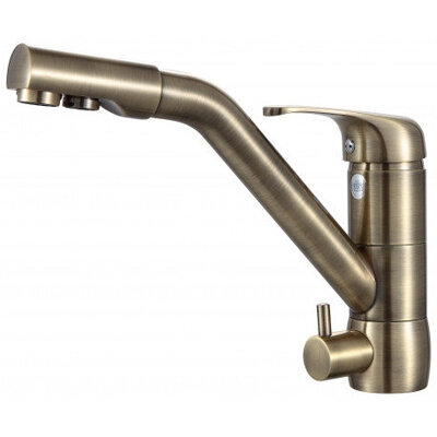 Смеситель Ganzer (Ганзер) Rein для кухни бронза GZ 16026d
