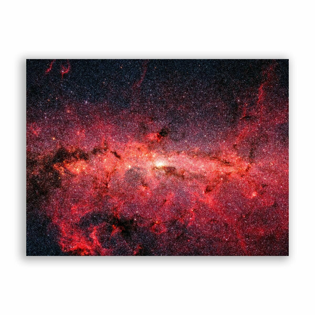 Постер, плакат на бумаге / Galaxy / Галактика / Размер 40 x 53 см