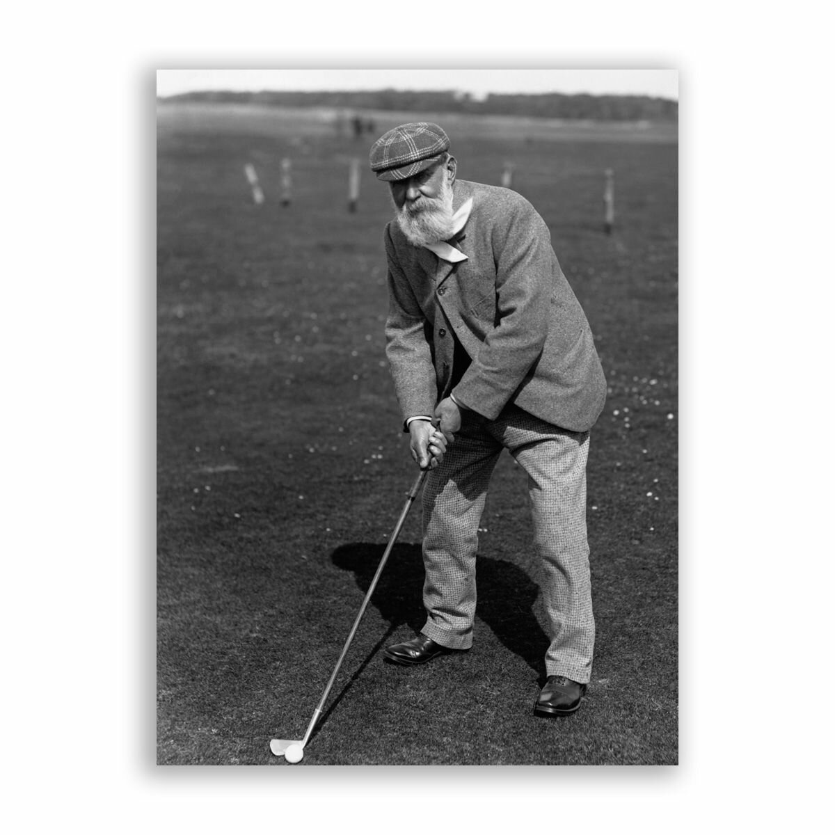 Постер, плакат на бумаге / Гольф / Размер 30 x 40 см