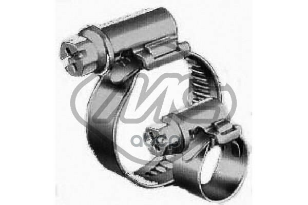 Хомут винтовой 8X12 METALCAUCHO арт. 00017