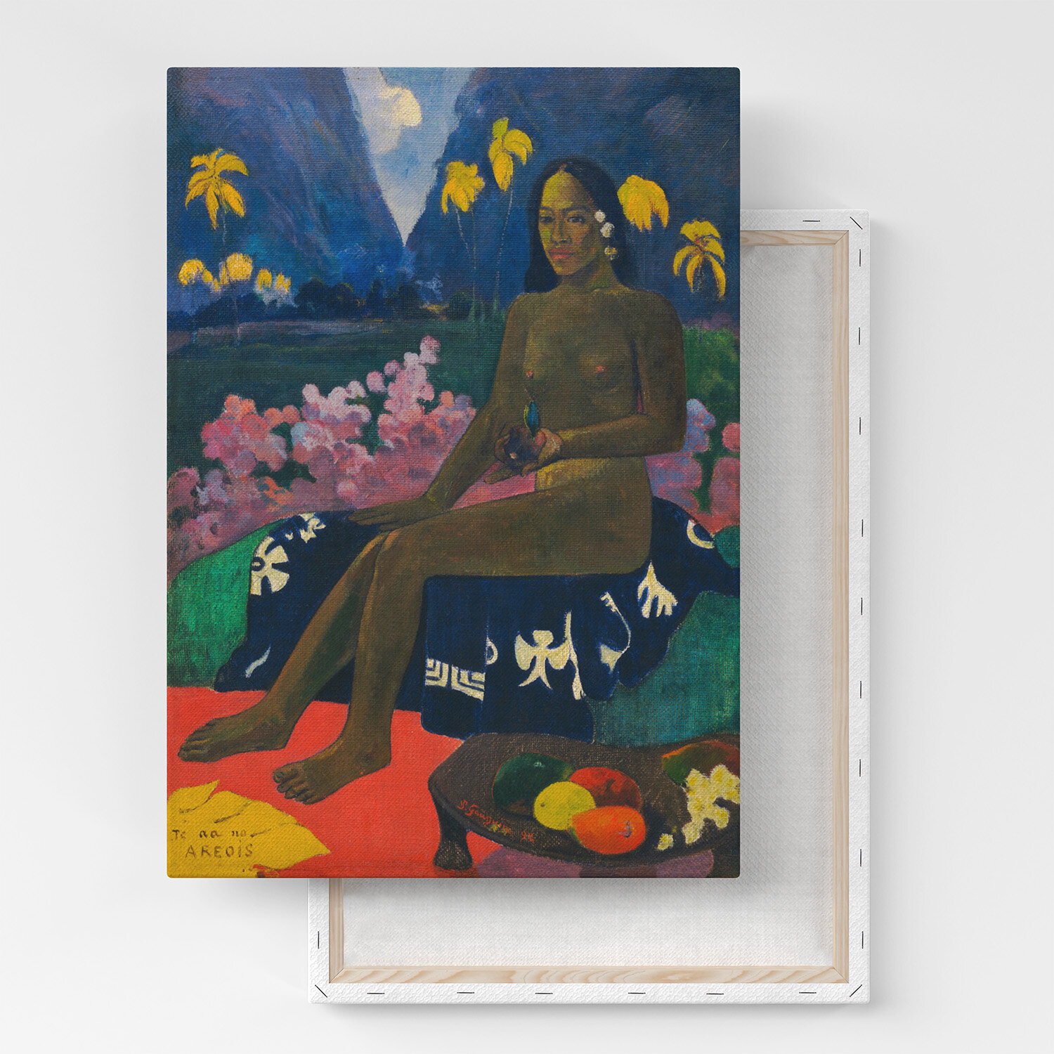 Картина на холсте, репродукция / Гоген Поль - Семя Ареои / Размер 30 x 40 см